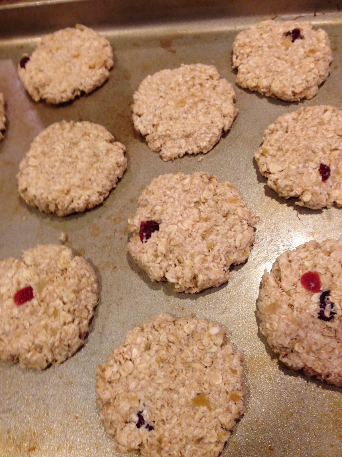 Confessions of a Crafter Disaster: Oatmeal Apple "Cookies"