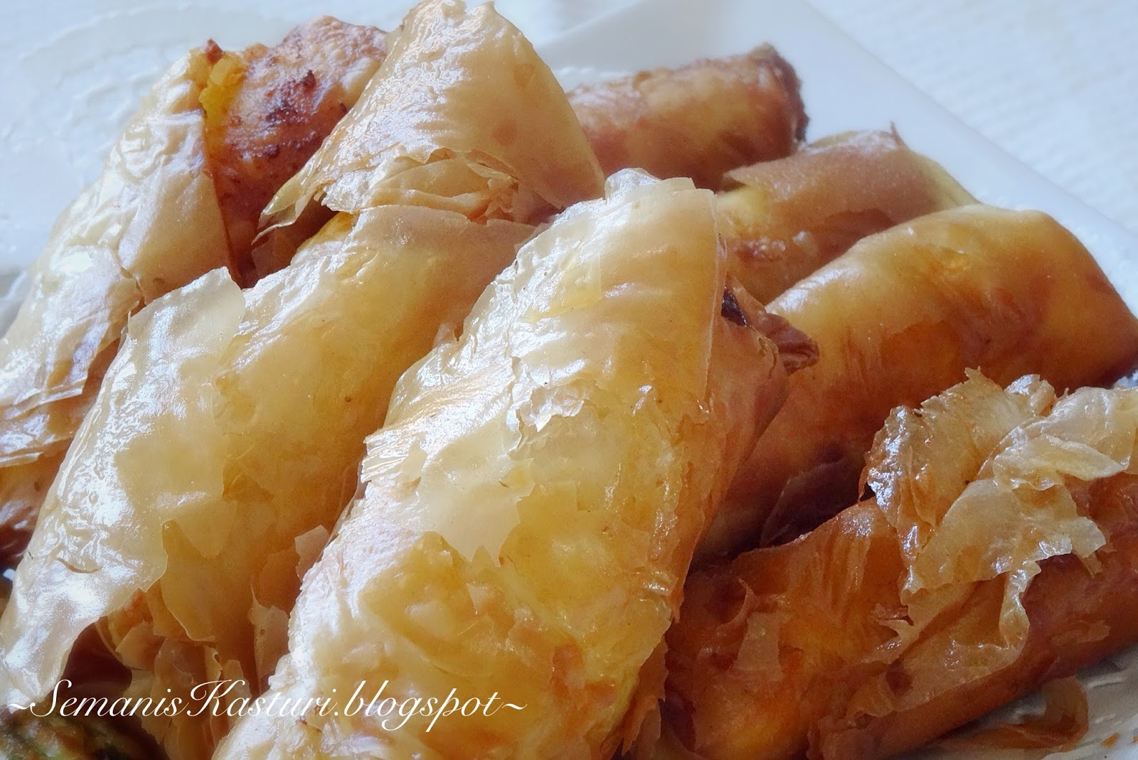 FILO CHEESE ROLLS YANG SANGAT SEDAP ~ Swesia's Journey