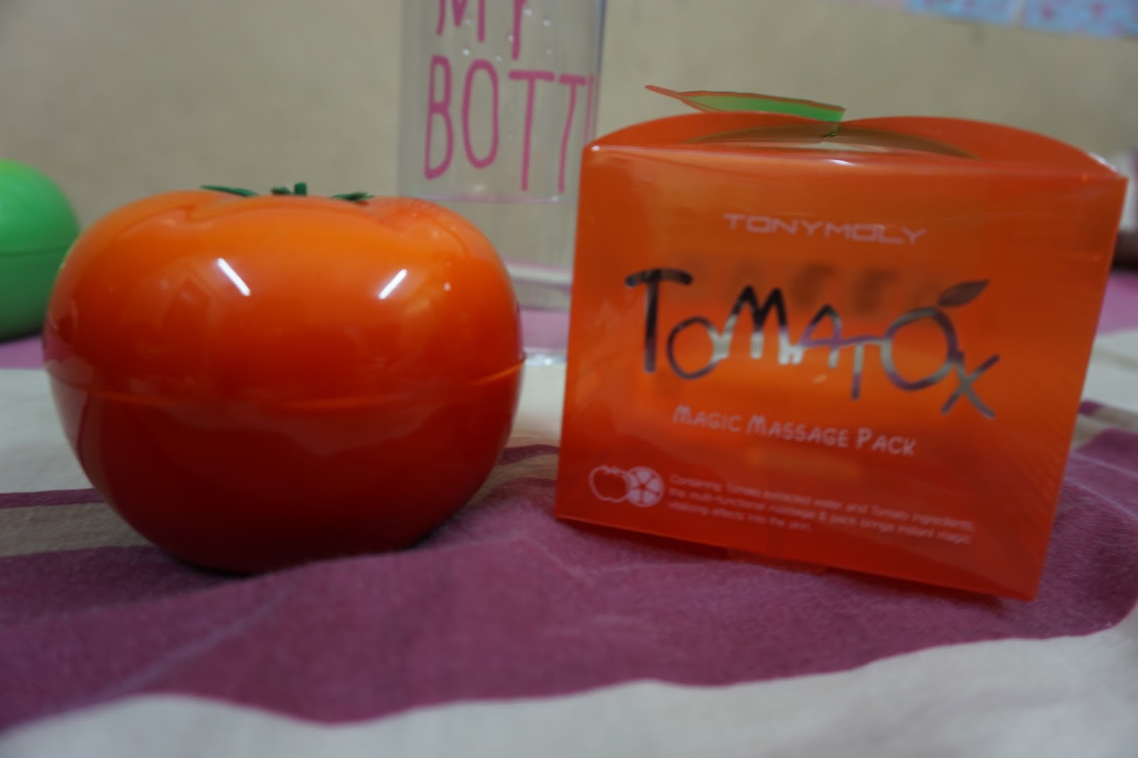 TONY MOLY TOMATOX MAGIC MASSAGE PACK REVIEW | yoursweetsyafa ʚ♡⃛ɞ(ू•ᴗ•ू )