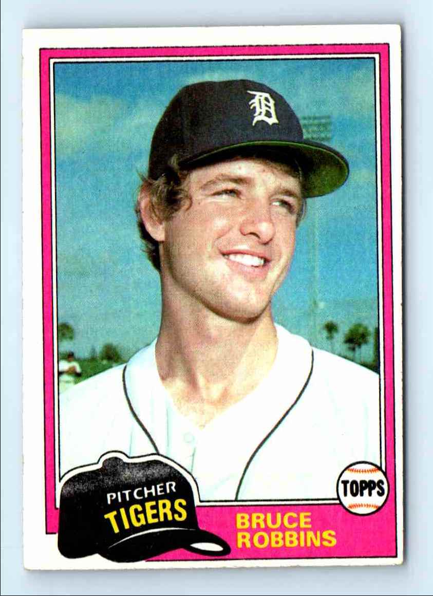 Baseball Cards Come to Life!: 1981 Topps Bruce Robbins