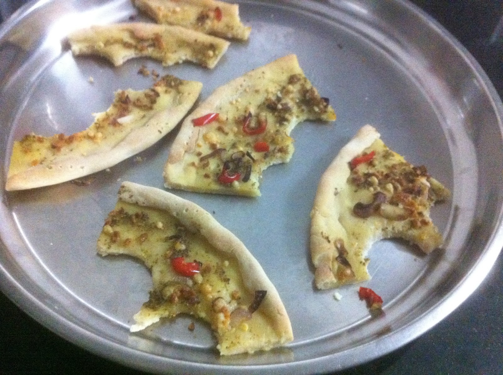 Gustatory modalities: [Failure] Pizzas - failed dough