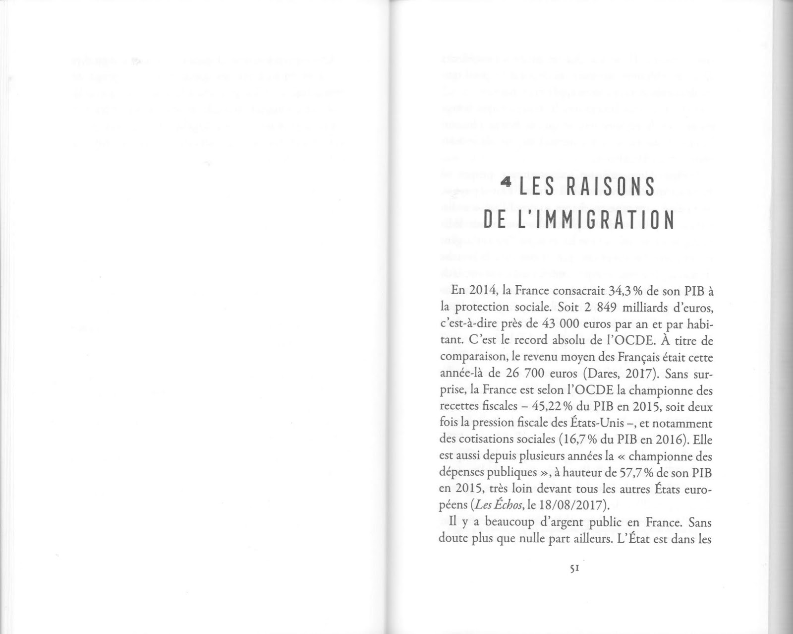 école : références: Laurent Obertone, La France interdite (2018)