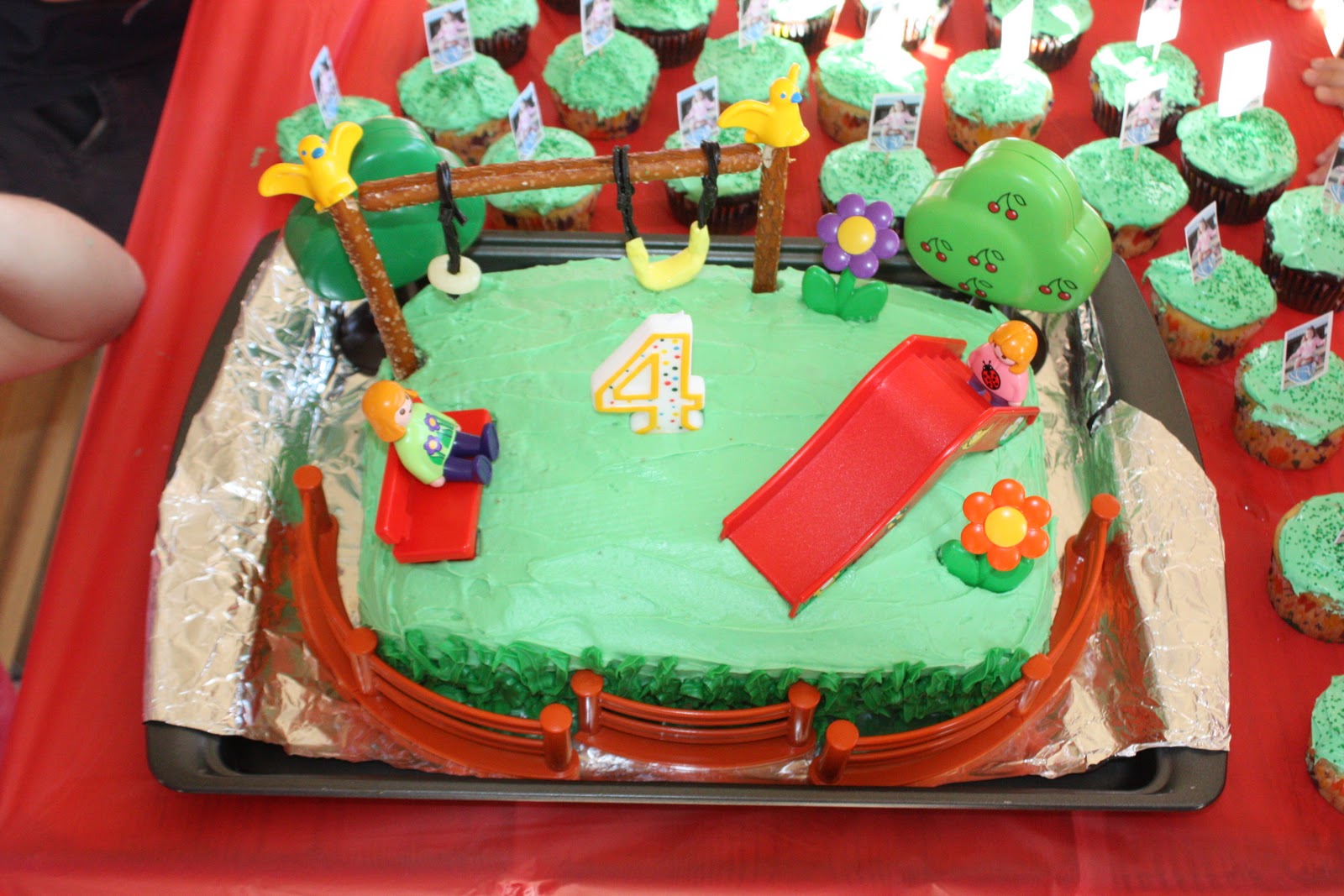 A Slice of Smith Life: Park Birthday Cake