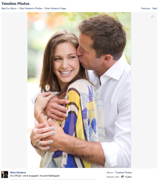 Modano, Micheletti Get Engaged