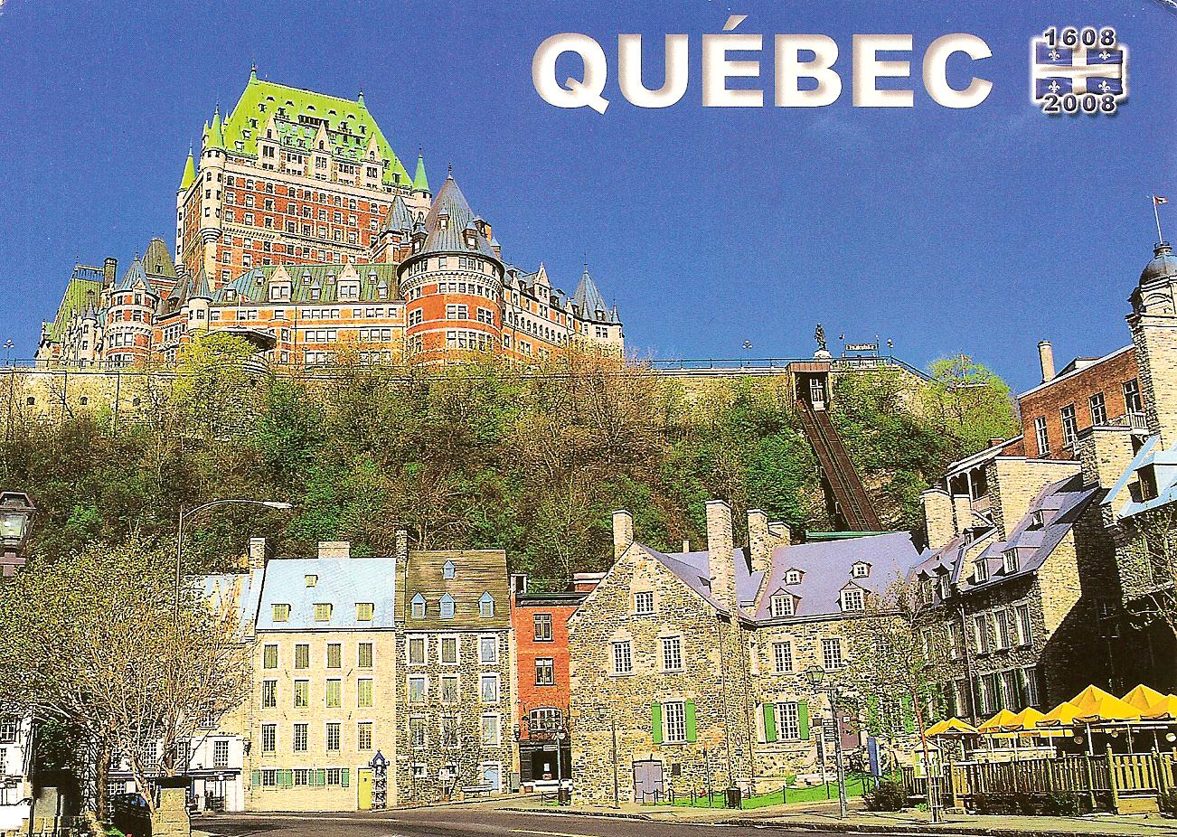 Postcards to Montenegro: Historic District of Old Québec, Canada