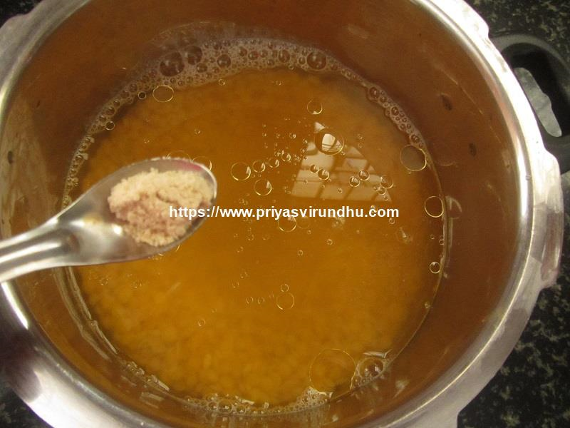 Priya's Virundhu: How to cook Thur Dal/ThoorDal/Thuvaram Paruppu ...