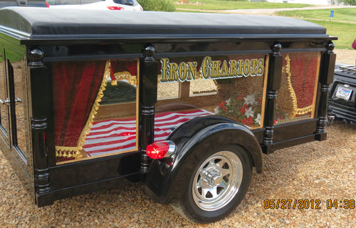 DTween 5k: Motorcycle Hearse Trailer; Horrorod - DailyTurismo