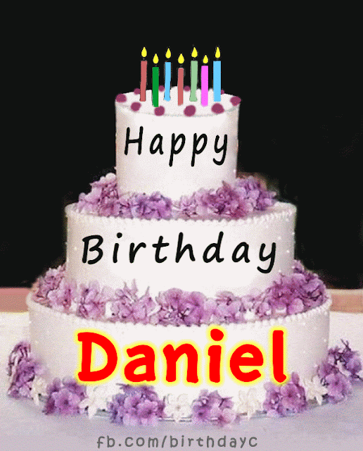 Happy Birthday Daniel Gif