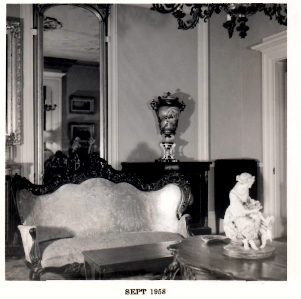 Goodwood Research: Main House Interior, 1958