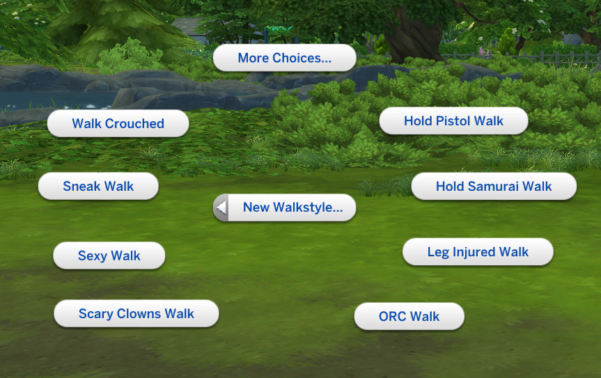 New Walkstyle Mod ~ Cepzid Sims