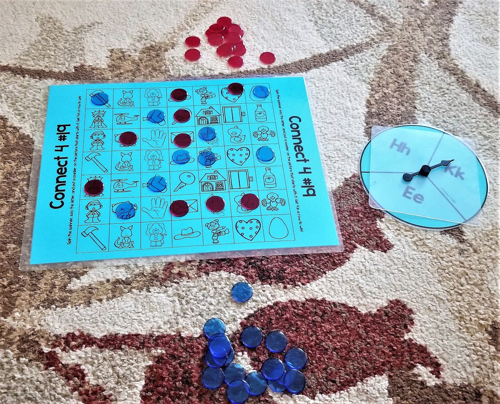 Fun Center Activity: Connect 4 Games - Kinder Witth Miss. K Literacy ...
