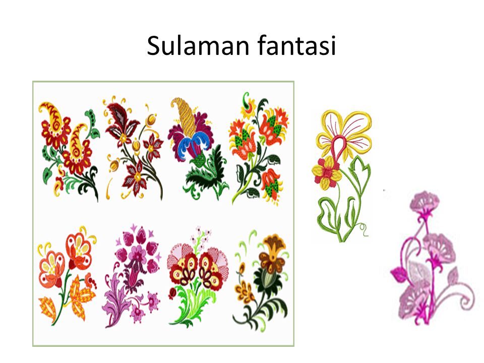 Mengenal Macam-Macam Sulaman - Neni Triani
