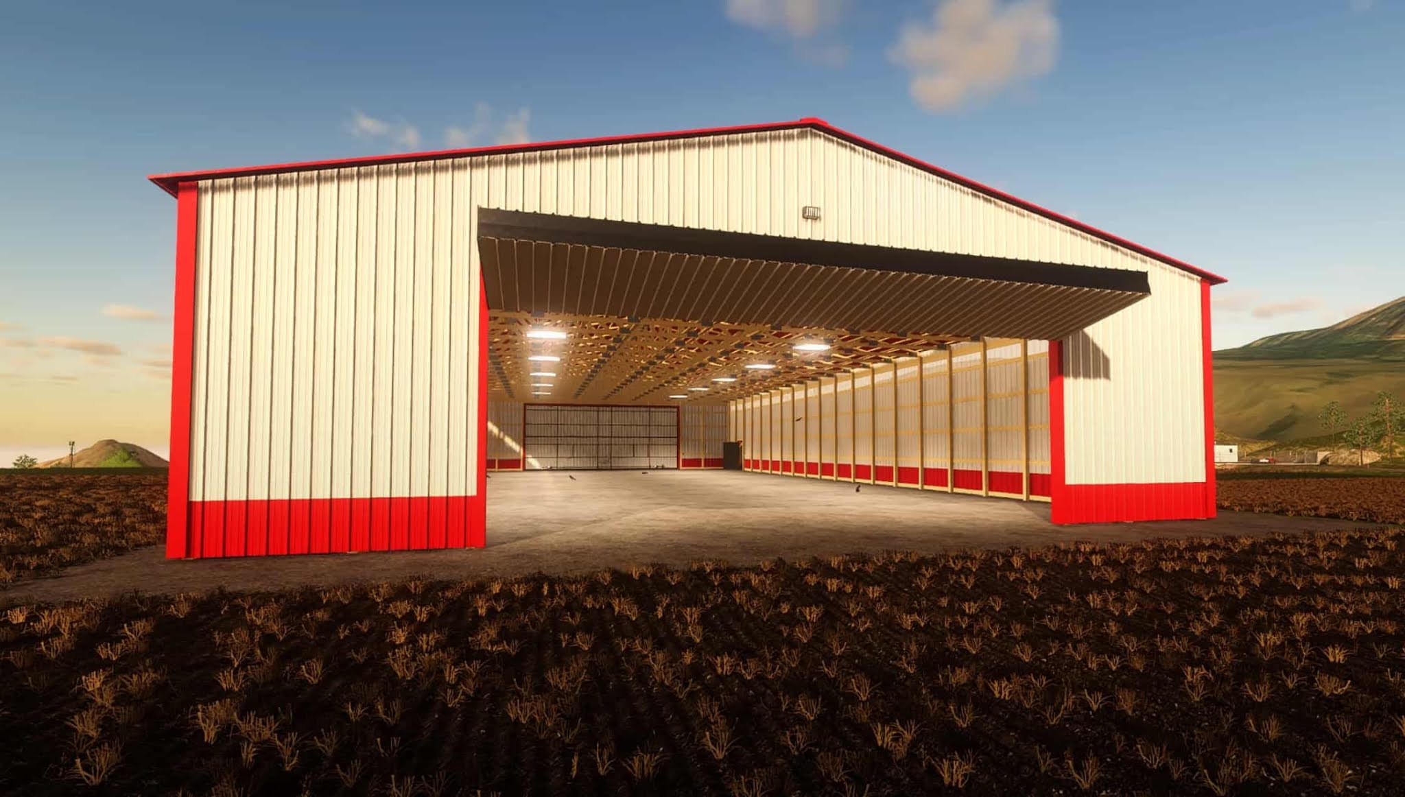 FS19 72×150 Bifold Shed Pack v1.0 - FS 19 & 22 USA Mods Collection
