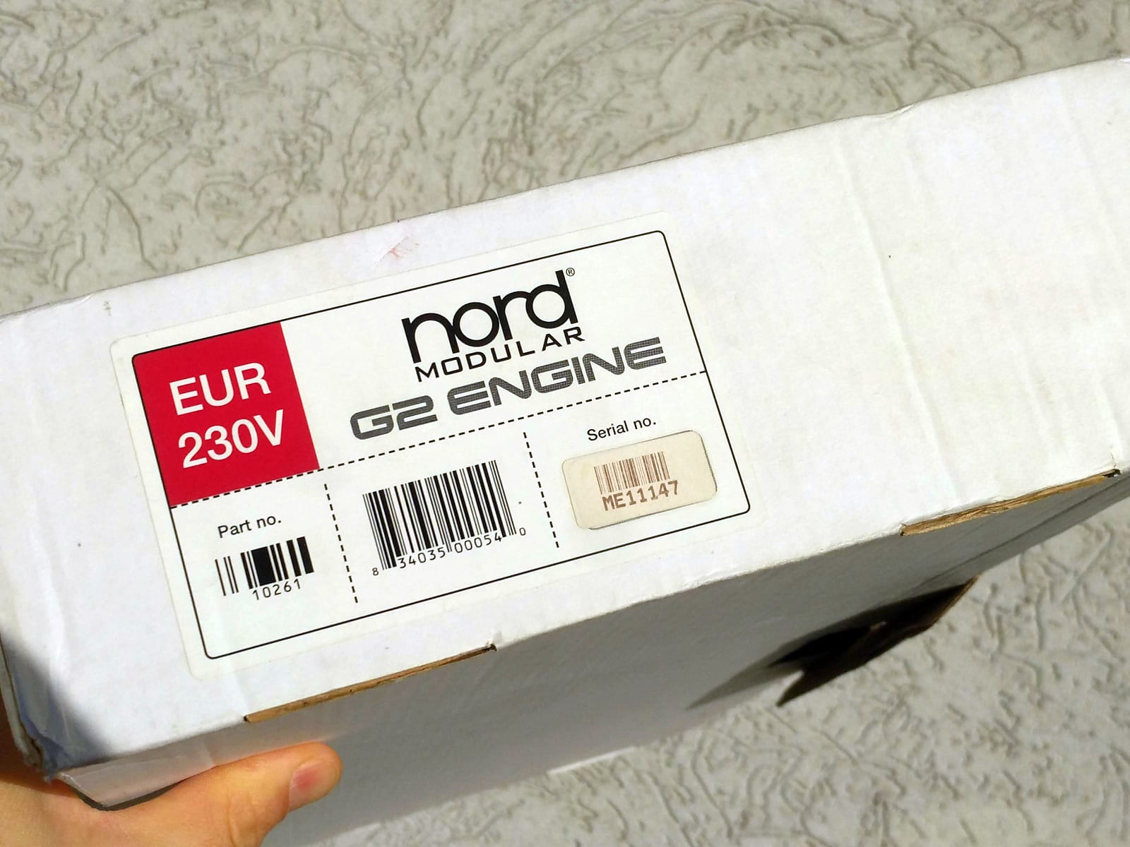 MATRIXSYNTH: Nord Modular G2 Engine SN ME11147 w/ Original Box