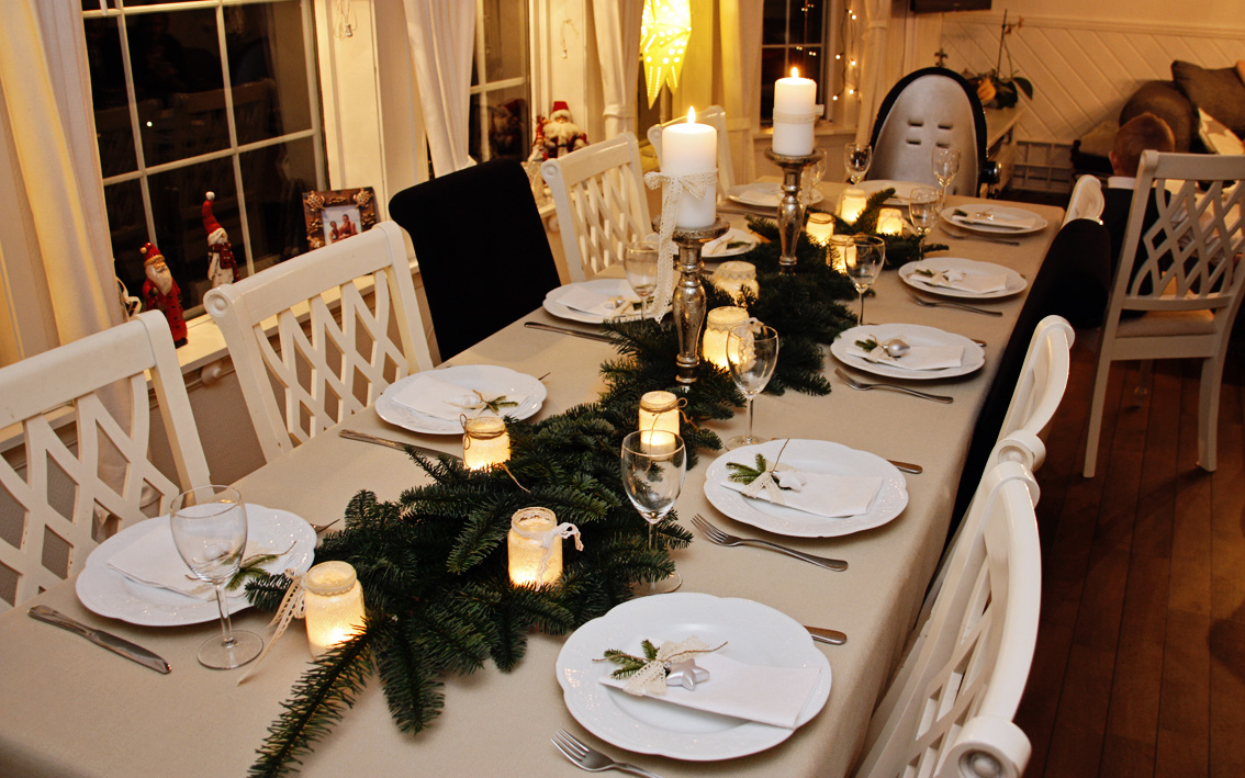 Tusen Ting: Hvordan pynte bord til jul og nyttårsaften