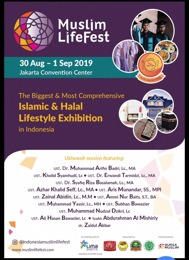 Muslim Life Fest Siap Dihelat, Ini Sisi Uniknya - Tarbawia