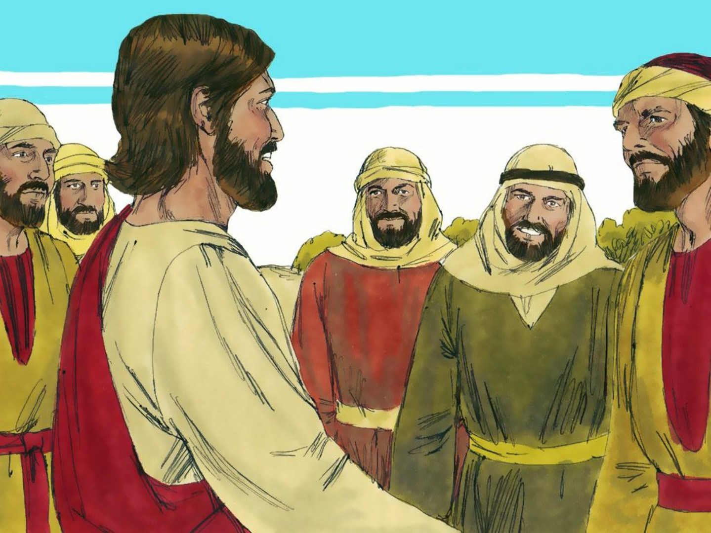 The Disciples Followed Jesus