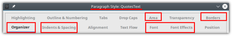 LibreOffice Writer: Using Paragraph Styles
