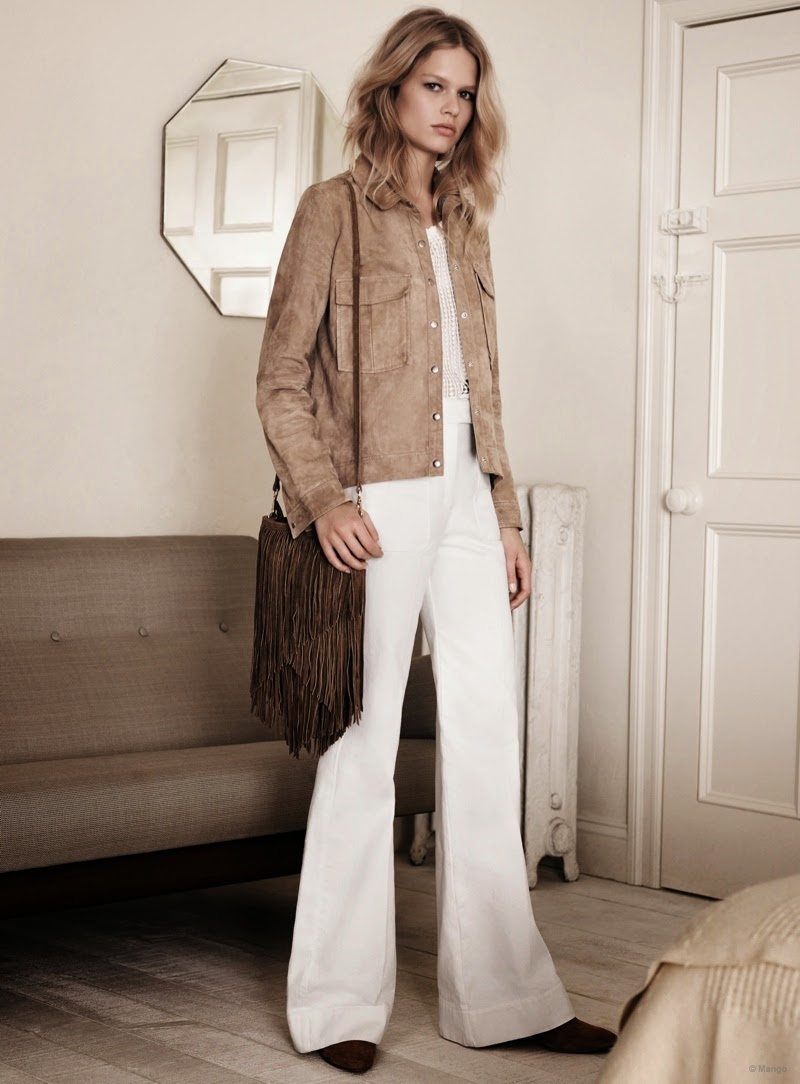 Mango Spring/Summer 2015 Campaign featuring Anna Ewers