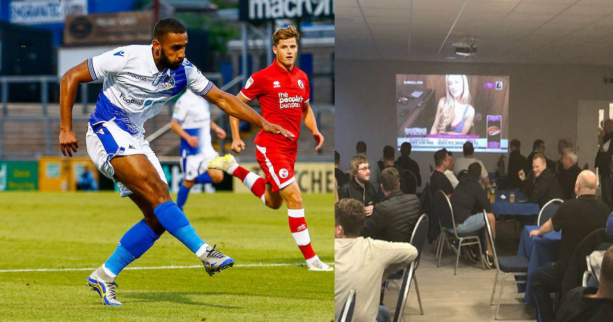 Penonton Piala Liga Inggris Kaget, Disuguhi Film Bokep saat Jeda Paruh Waktu - BERITA DUNIA