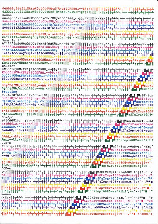 Color Printer Test Page 2 ~ Coloring Pages