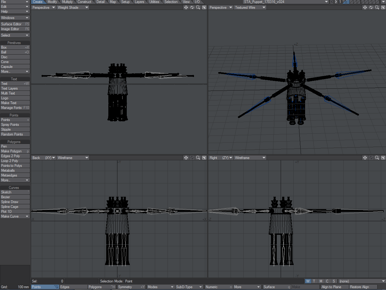 Unit 67 - Animation: Task 5 – Puppet Rig