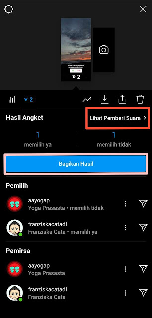 Kuis di Instagram - SINAUSE.ID