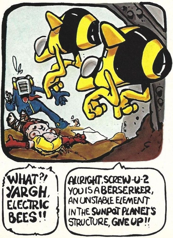 Comic Book Nudes: Heavy Metal Monday: May 1977, "Sunpot": Vaughn Bode