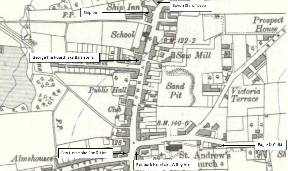 Chorley's Inns and Taverns: Leyland Maps