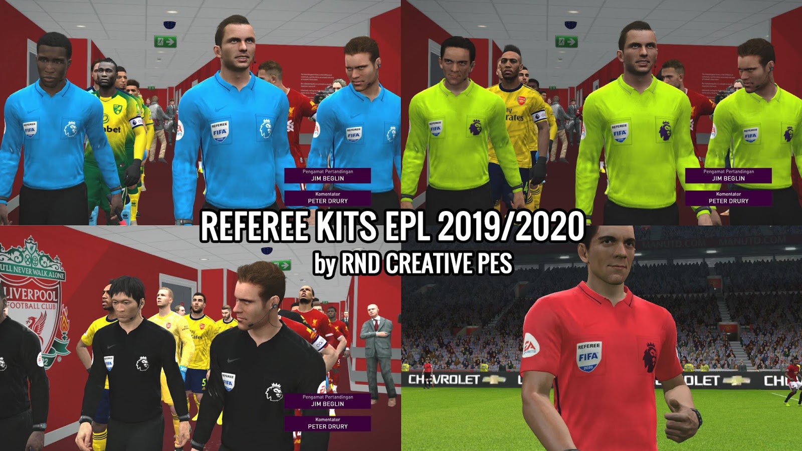 RND Creative PES: Referee Kits Premier League 2019/2020