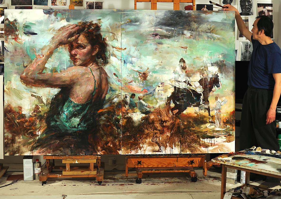 Victor Sheng Wang | Symbolist / Figurative painter | Tutt'Art ...