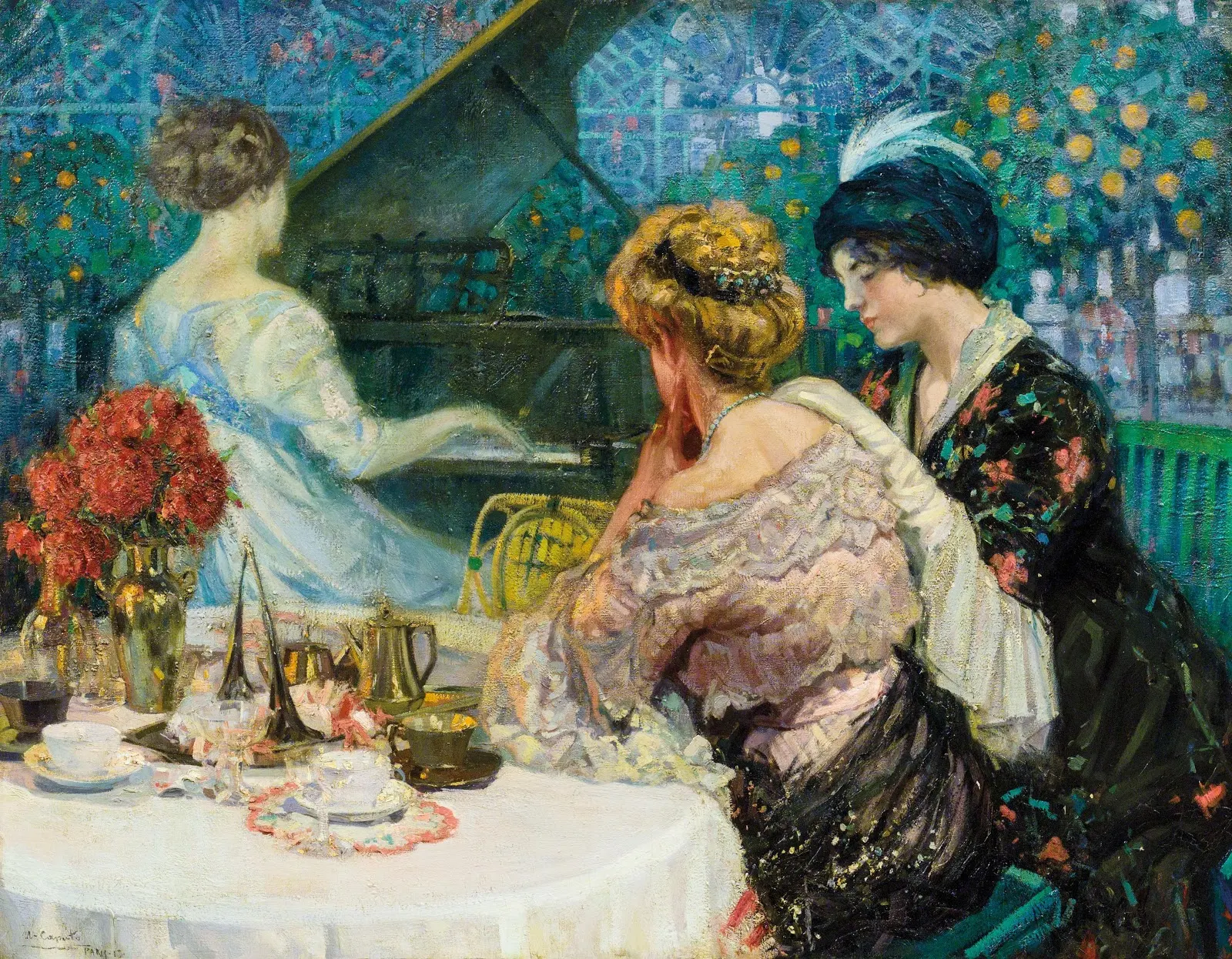 Ulisse Caputo | Genre painter of the Belle Époque | Tutt'Art@ | Pittura ...