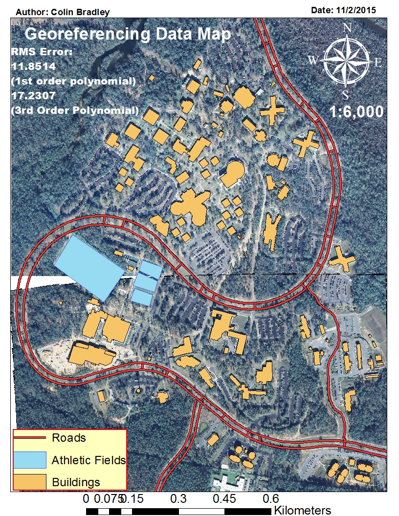 Colin's GIS Blog: Georeferencing Data Map