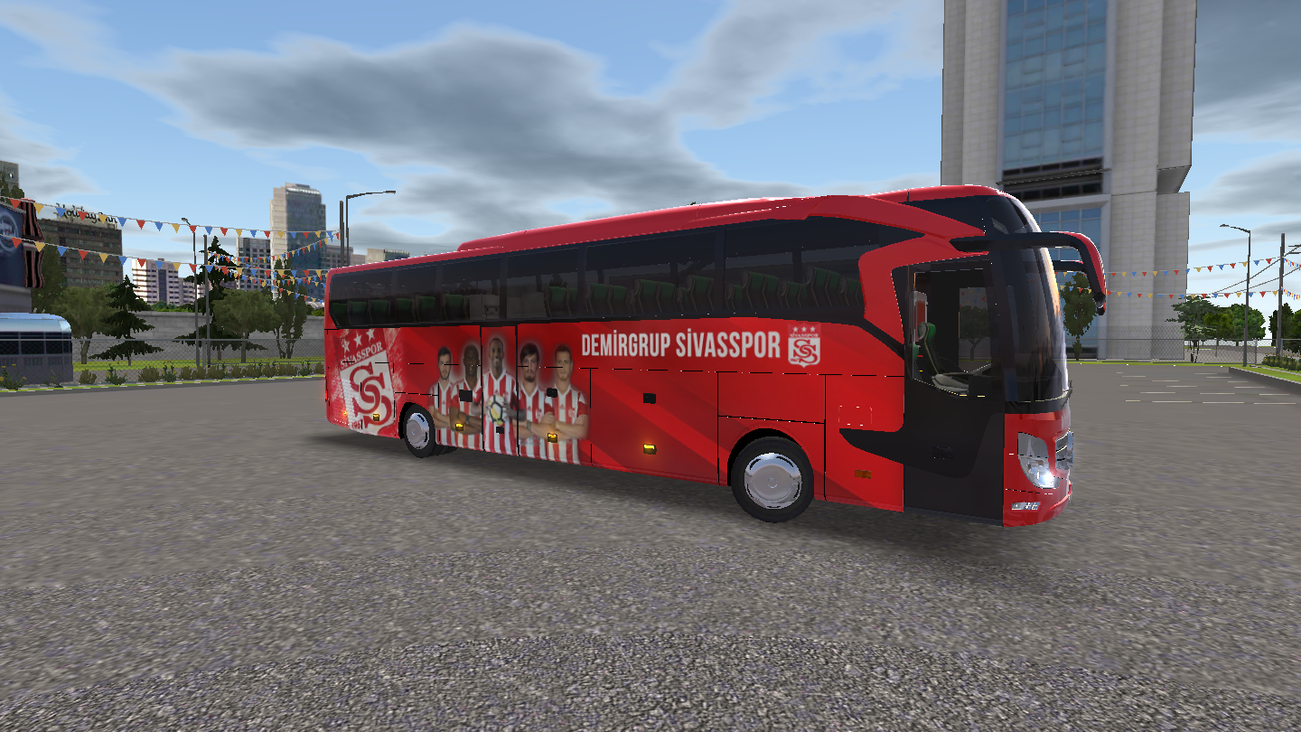 Sivasspor Skin - Bus simulator Ultimate Skin
