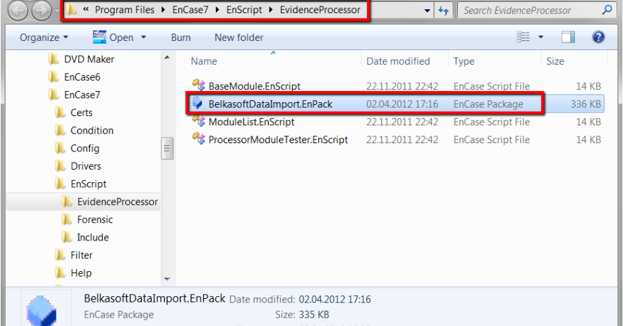 Digital Forensics Today Blog: Using Belkasoft Evidence Center in EnCase ...