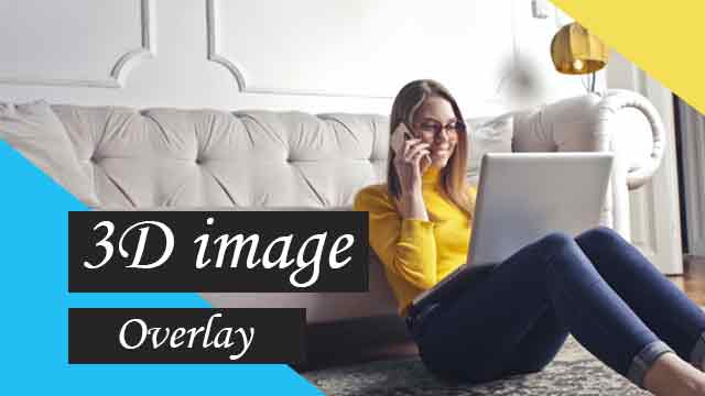 CSS 3D Image Hover overlay | CSS Animation