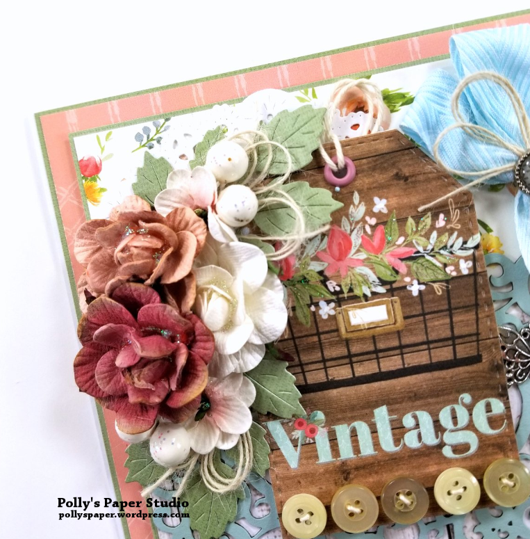 Really Reasonable Ribbon Blog: Vintage Tag Greeting Card