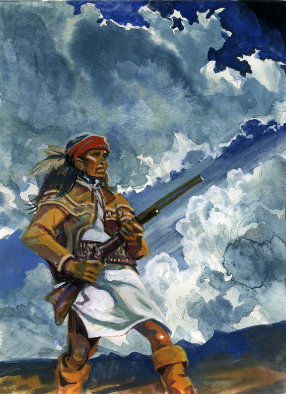 Bob Boze Bell's Big Bad Book of Bad Diary Entries: Alchesay Cuts The Sky