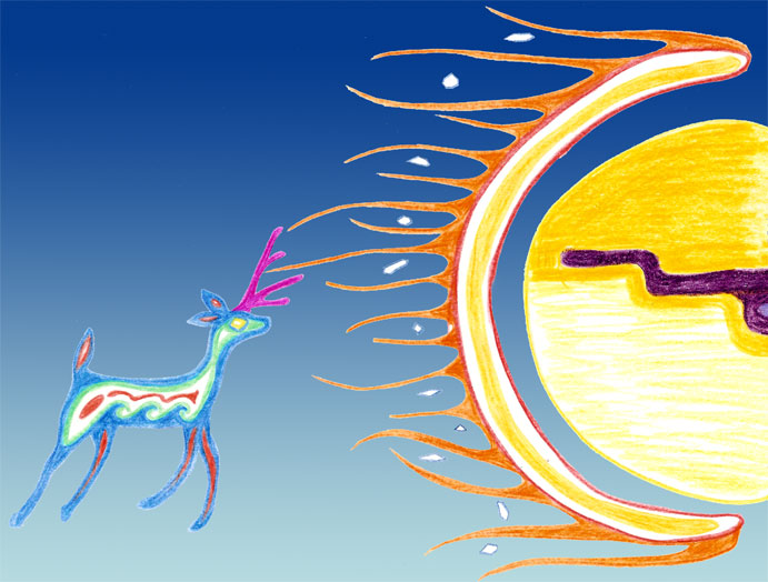 LAS MADRITIERRAS Y LOS PADRINAUTAS: LEYENDA WIXARICA : "KAUYUMARI ...