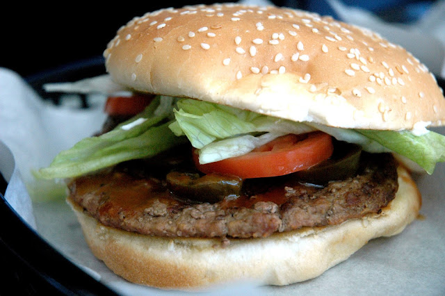 DUDE FOR FOOD: When You Like It Hot: Meet Burger King's Angry Whopper
