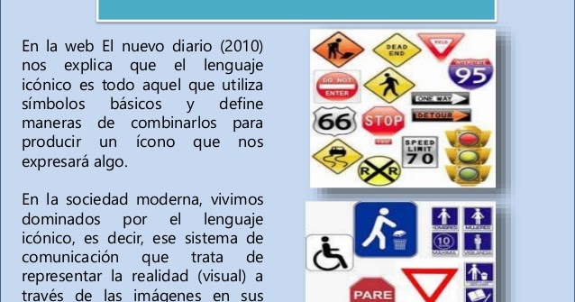 Lenguaje Visual y Lenguaje Icónico.