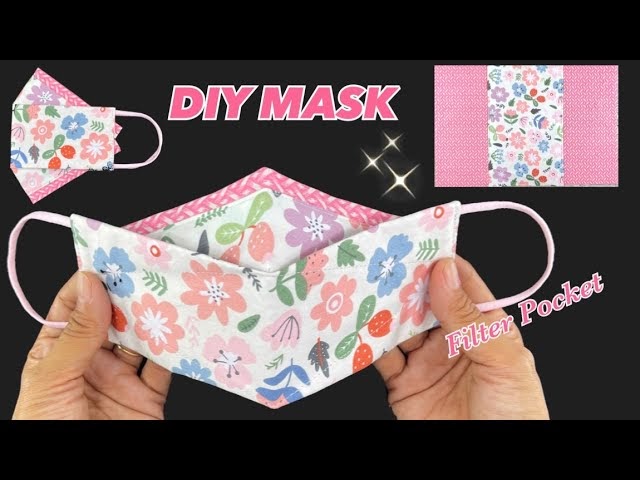 NEW STYLE 2021 !! EASY Diy Face Mask - Moldes e Gráficos