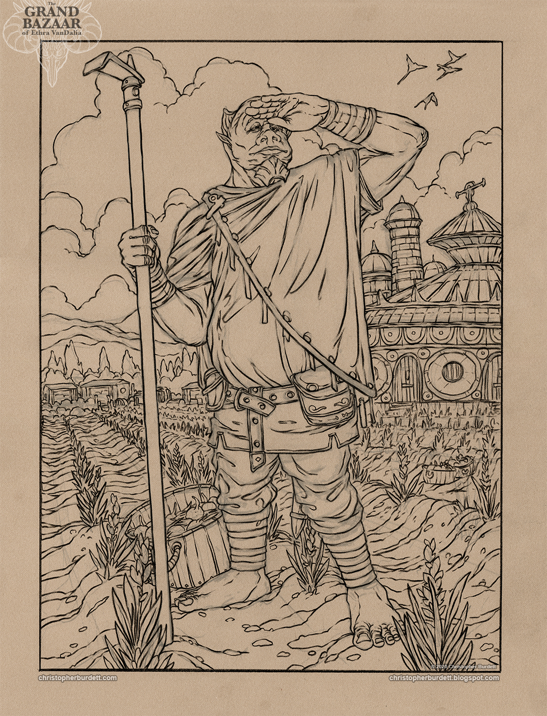 The DOODLES, DESIGNS, and aRT of CHRISTOPHER BURDETT: Ambitious ...