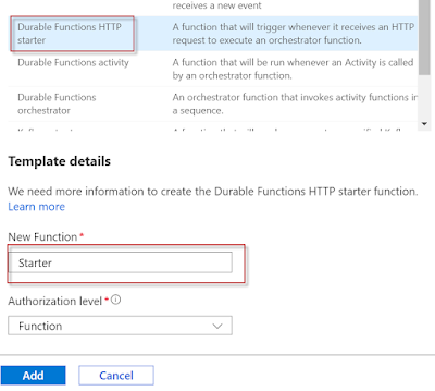 Aspiring Architect: Azure Durable Functions - Starter, Orchestrator and ...