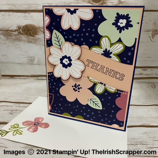 The Irish Scrapper: Split Card Designs! Use Up Your Designer Series Paper
