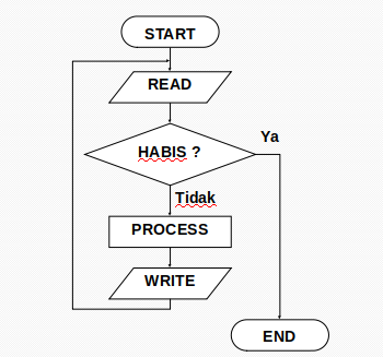 Belajar Flowchart secara ringkas untuk programmer amatir