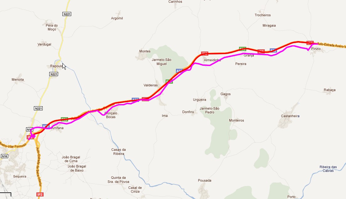 Viver na cidade da Guarda: A25 - Alternativas Pórtico a Pórtico