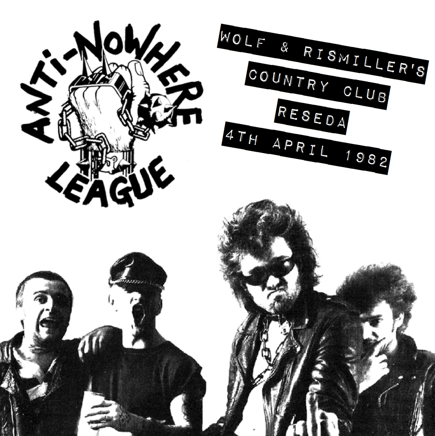 Aural Sculptors - The Stranglers Live: Anti-Nowhere League Sounds ...