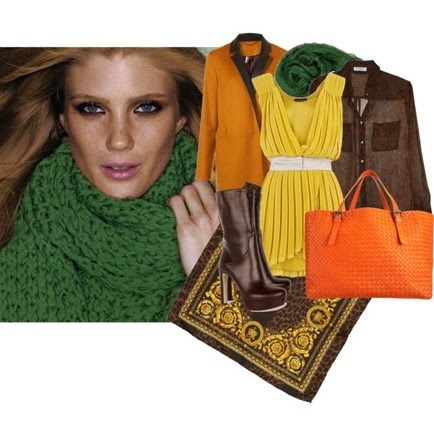 Stagione cromatica Autunno Warm abbigliamento colori