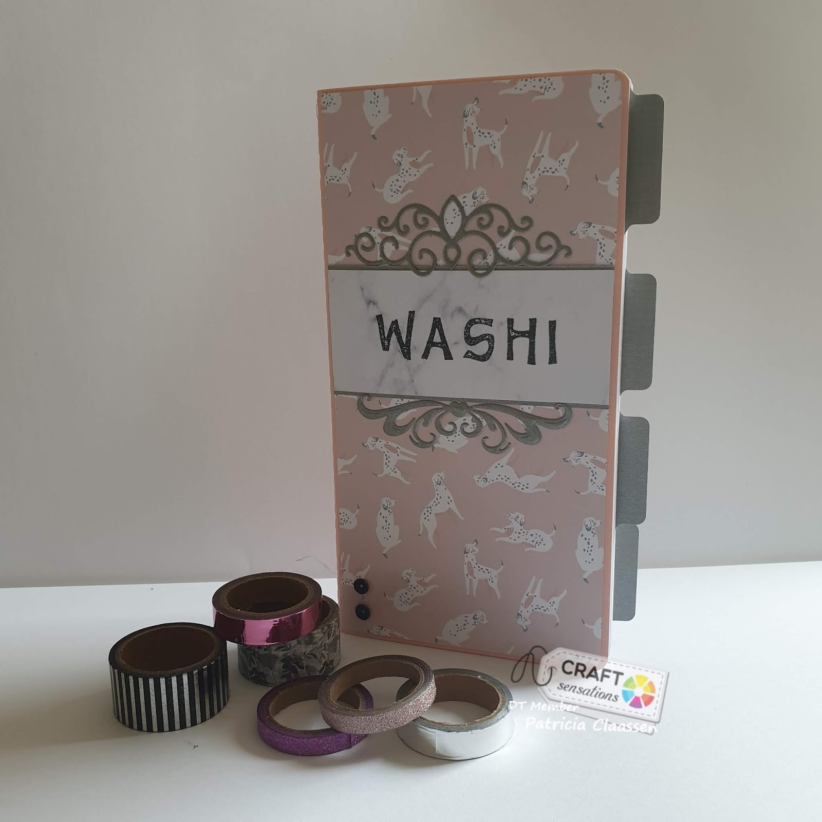 Craft Sensations: Journal boekje voor washi